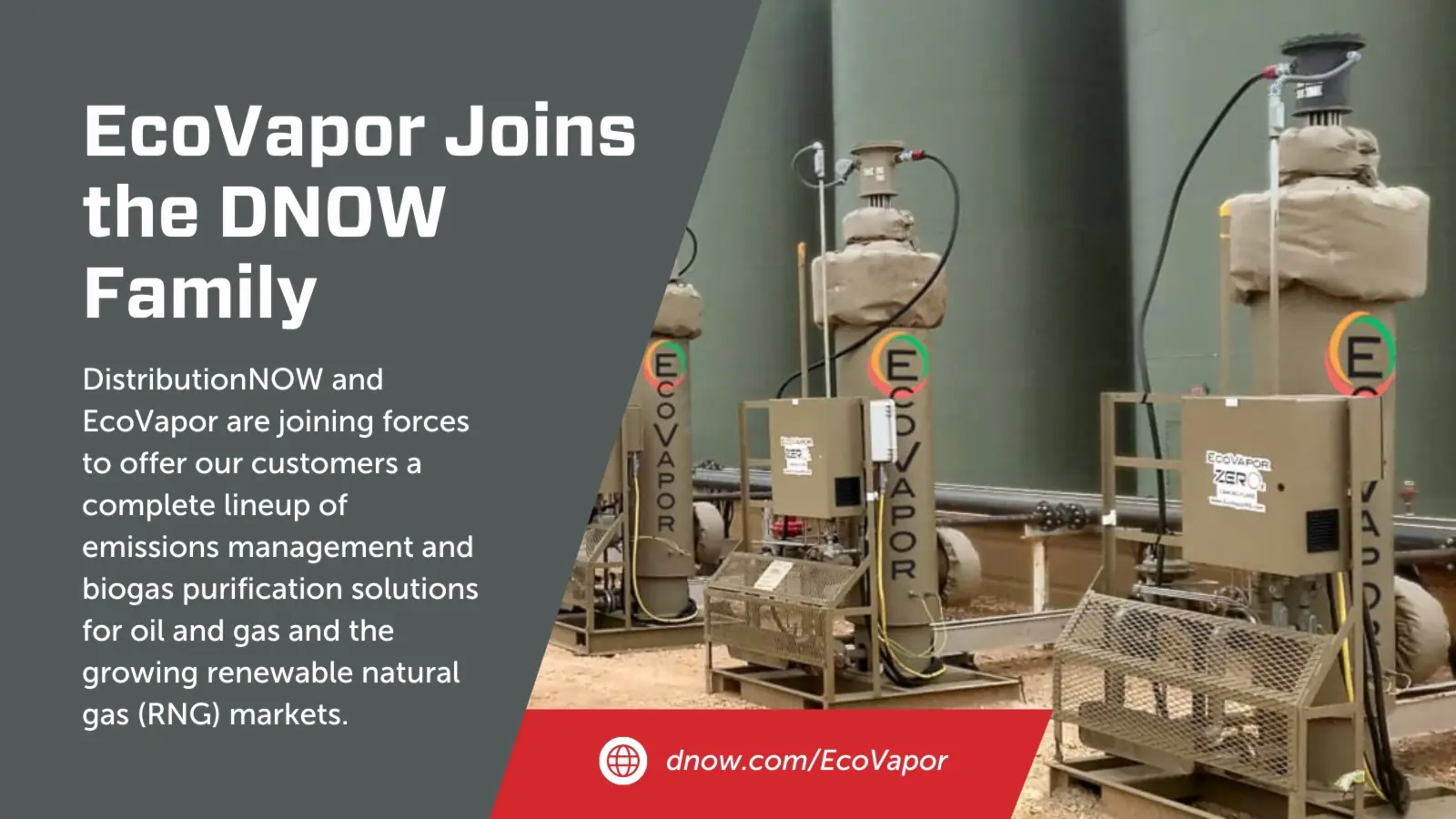 DNOW Acquires EcoVapor: Expanding Emission Management Solutions